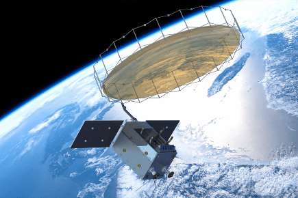 SSTL maritime surveillance satellite – Surrey Research Park